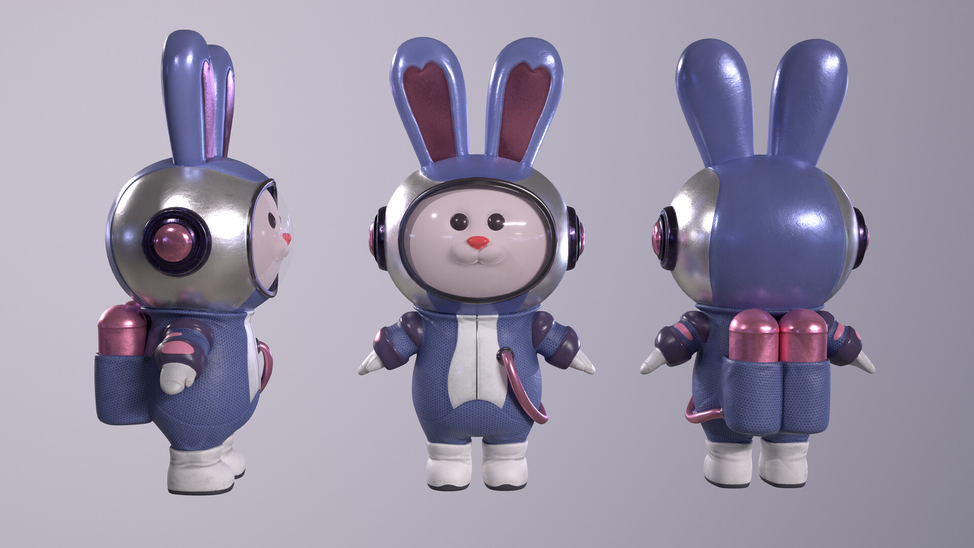 ArtStation - Rabbit Spacesuit