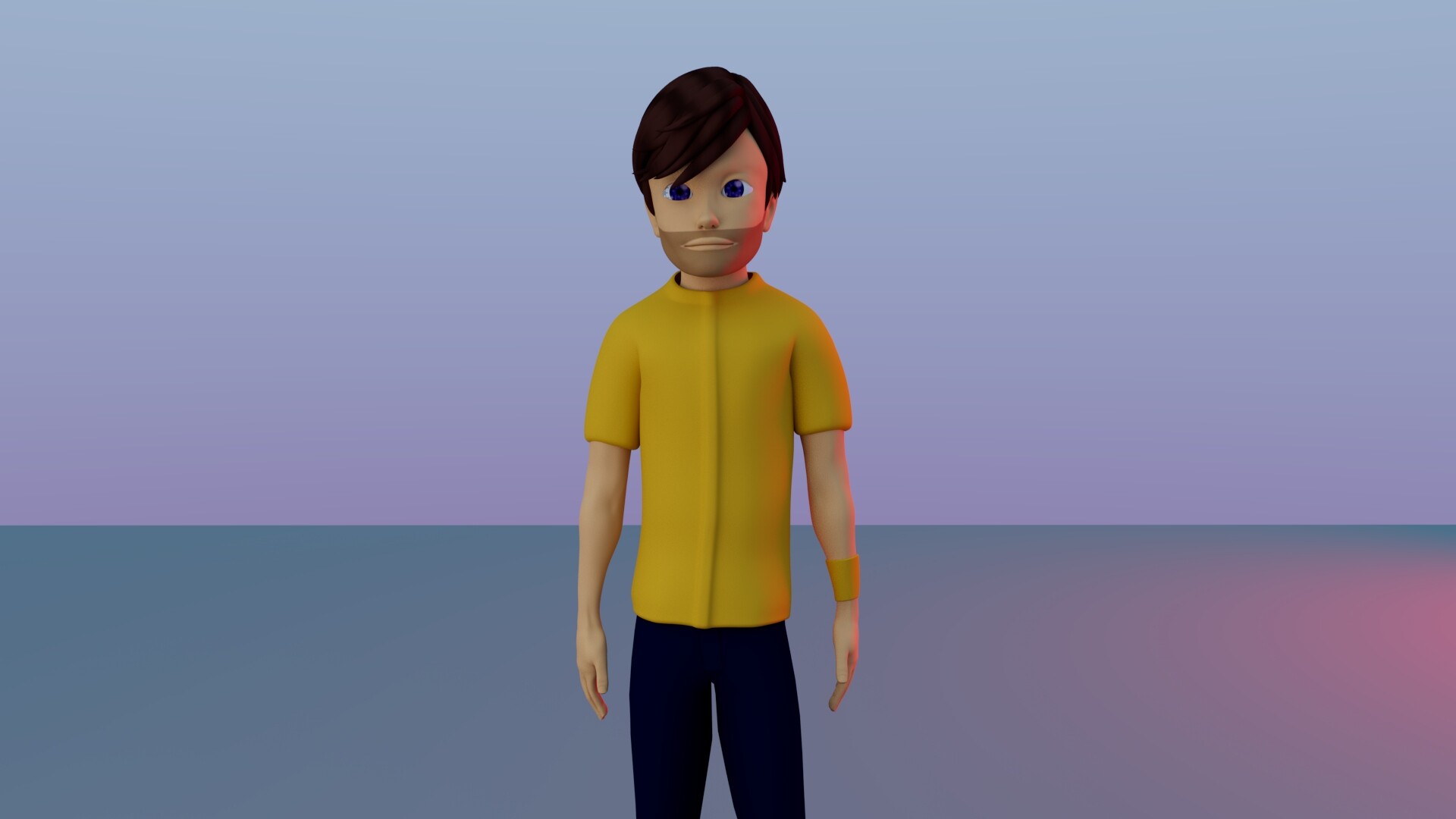 ArtStation - 3D Cartoon Male Character