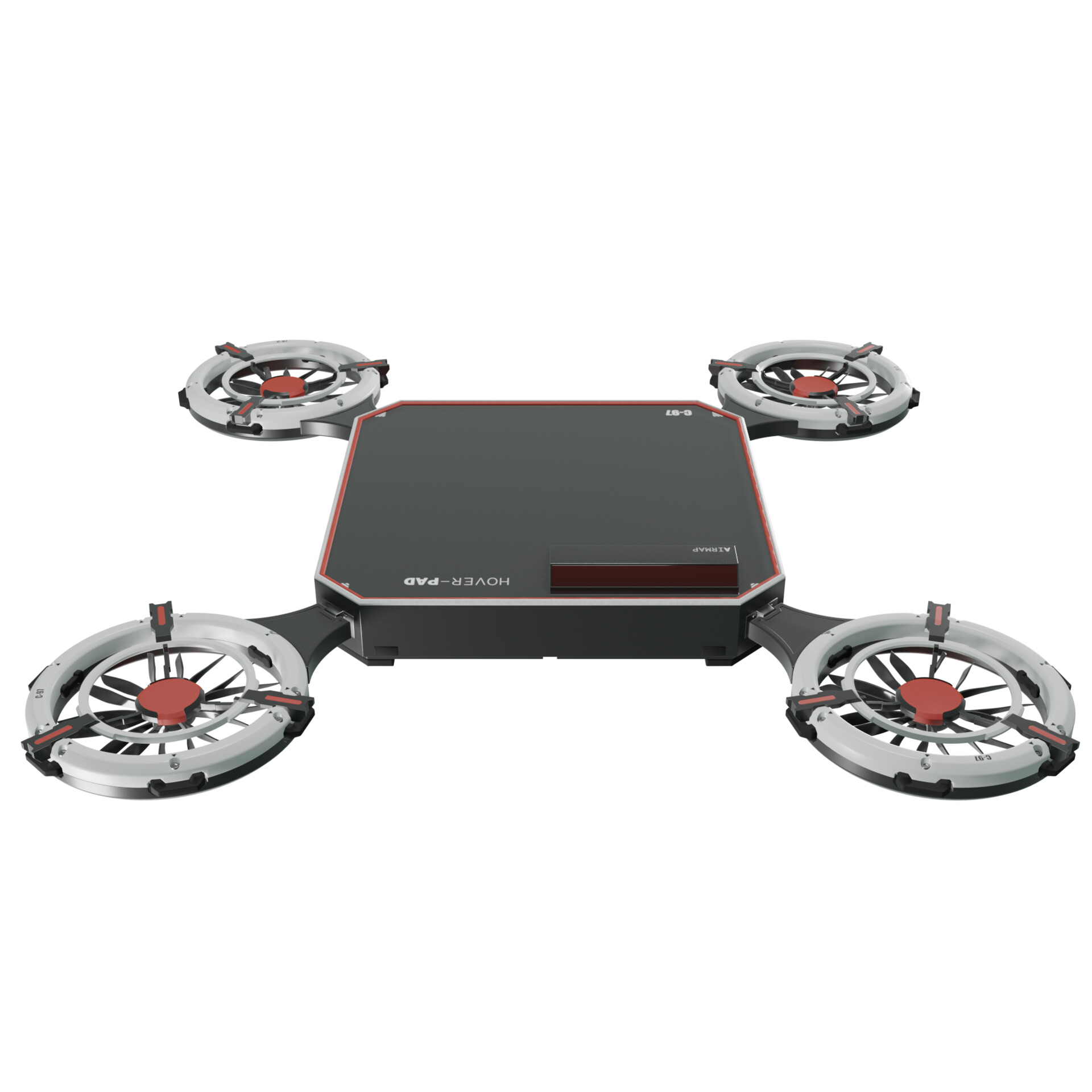 ArtStation - HoverPad AI drone for Engineering inspections.