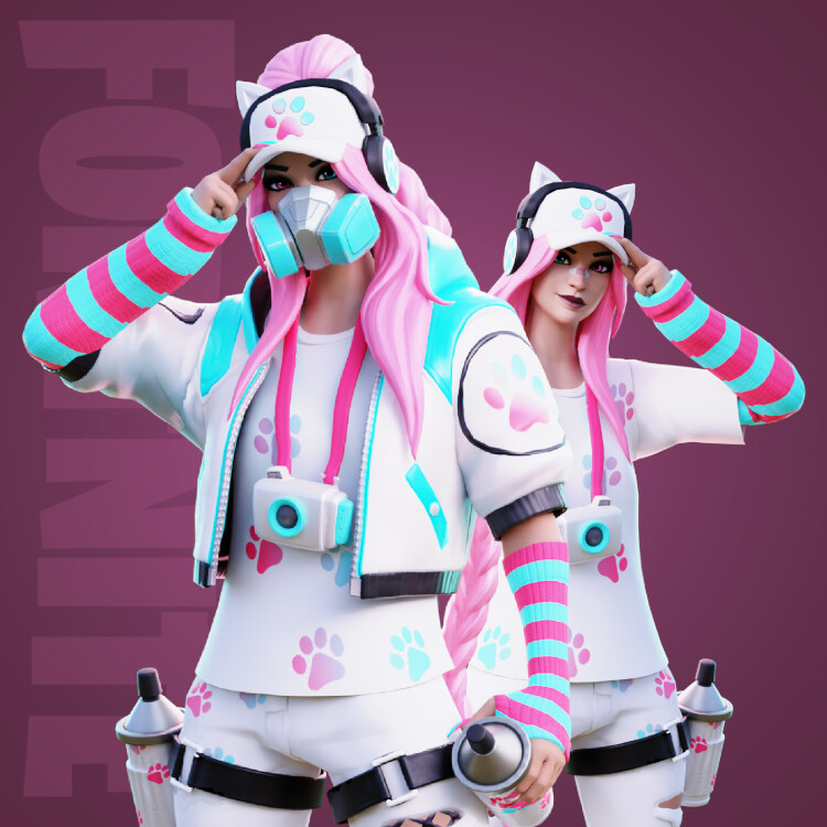 ArtStation - FORTNITE: Hayley [FAN DESIGN]