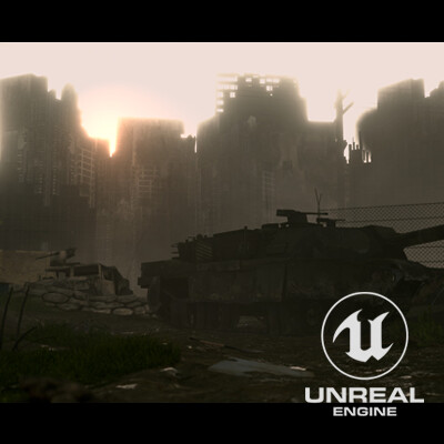 ArtStation - After War (Scene - UE4)