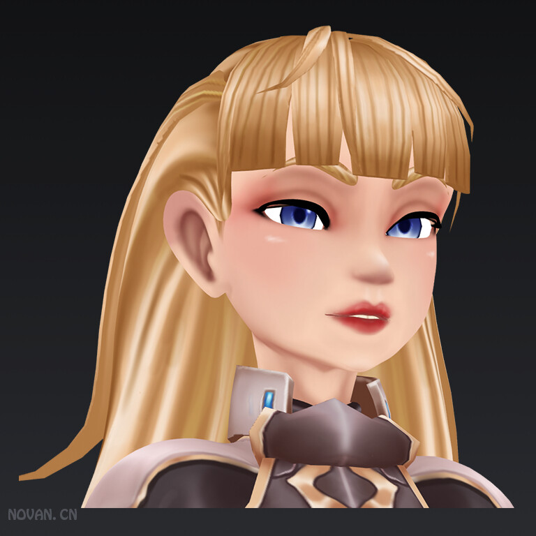 ArtStation - Female Knight [COMMISH]