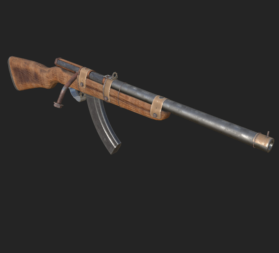 ArtStation - Rifle old