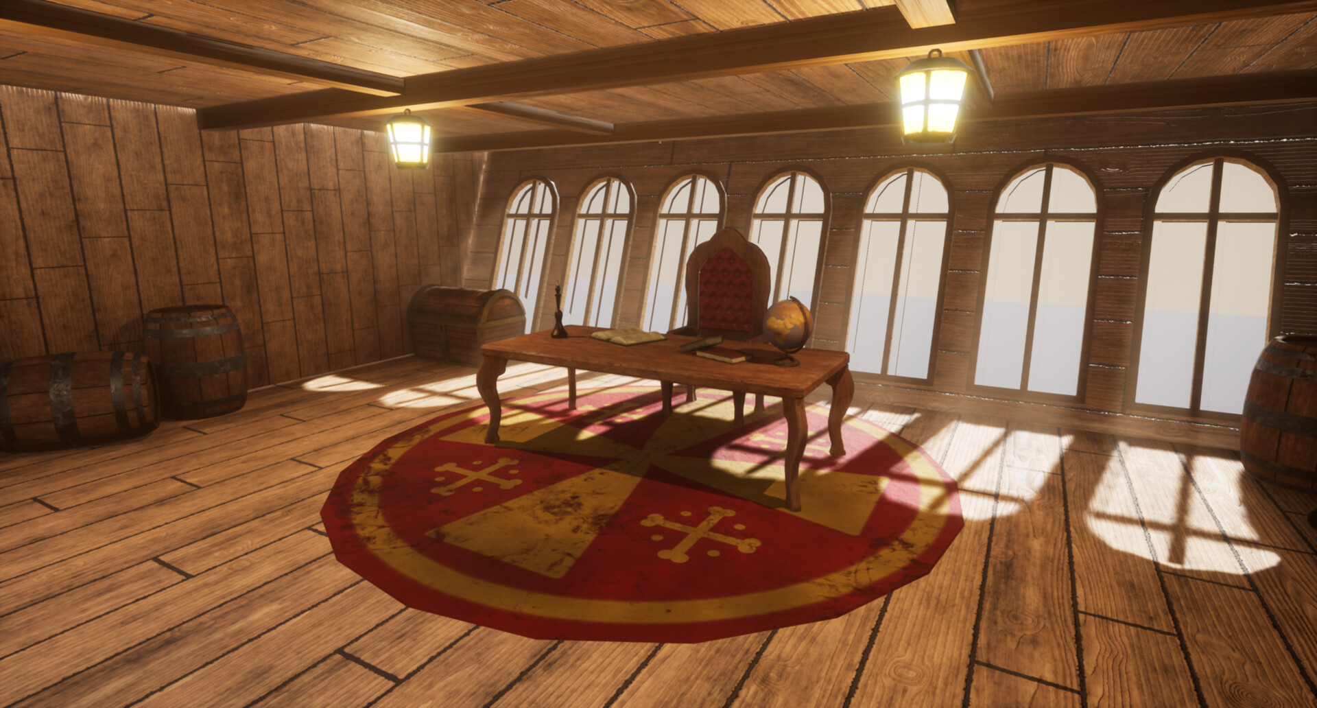 ArtStation - Captains Quarters