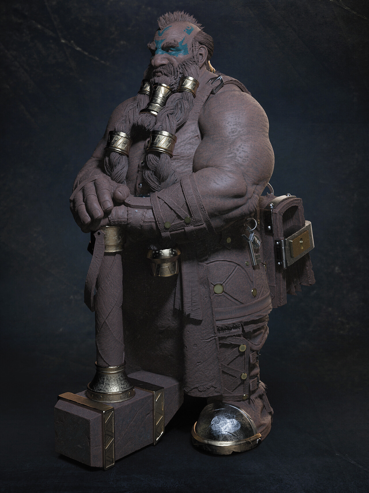ArtStation - Dwarf(Personal Work)