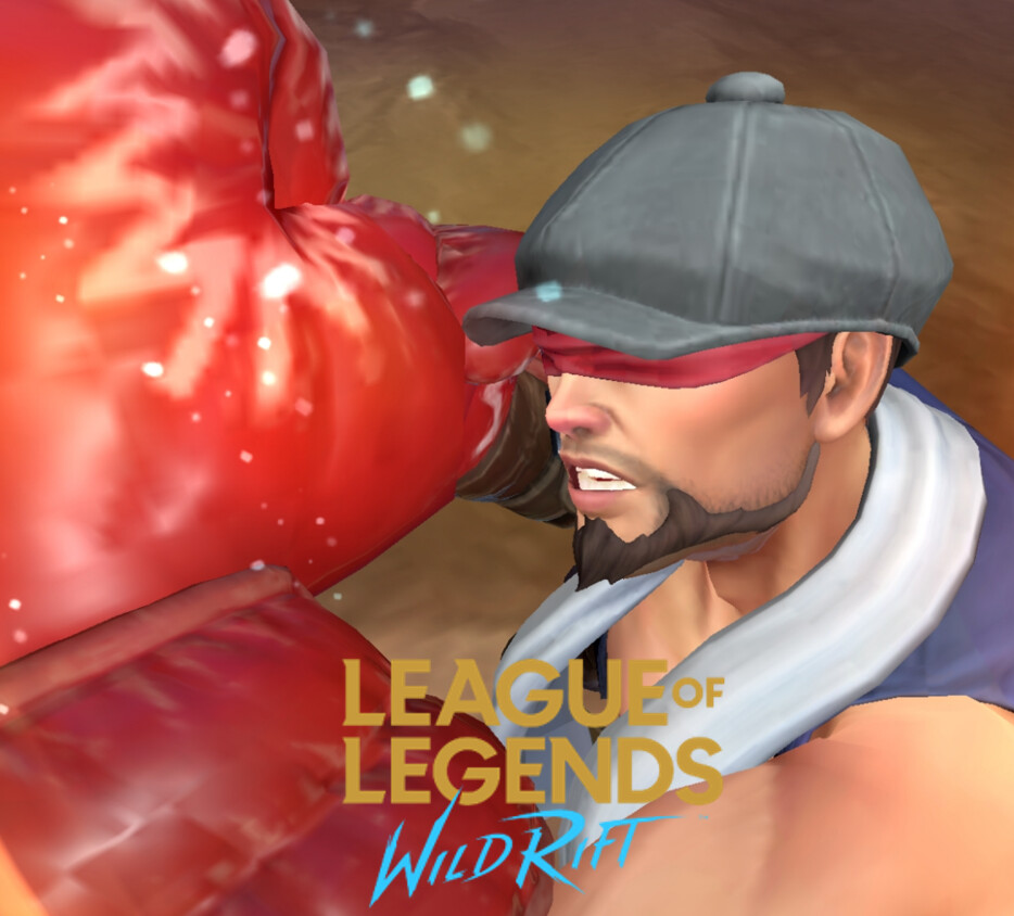 ArtStation - Knockout Lee Sin Wild Rift Skin Turntable Animation
