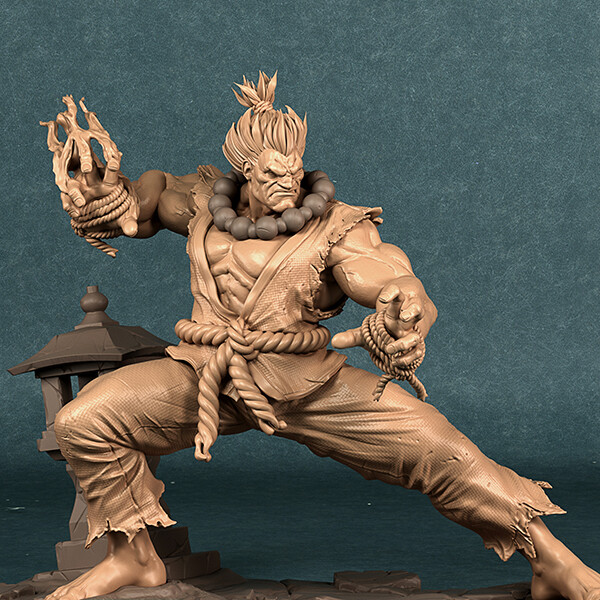 ArtStation - Akuma 3d print