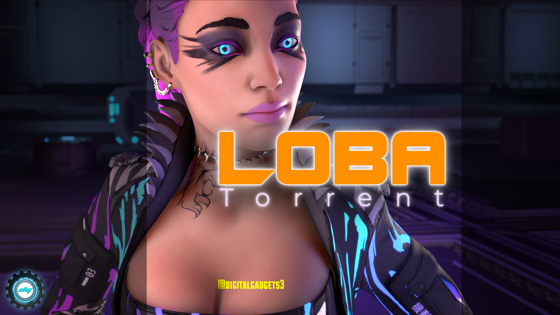 ArtStation - Custom "Torrent" Loba Animated Intro