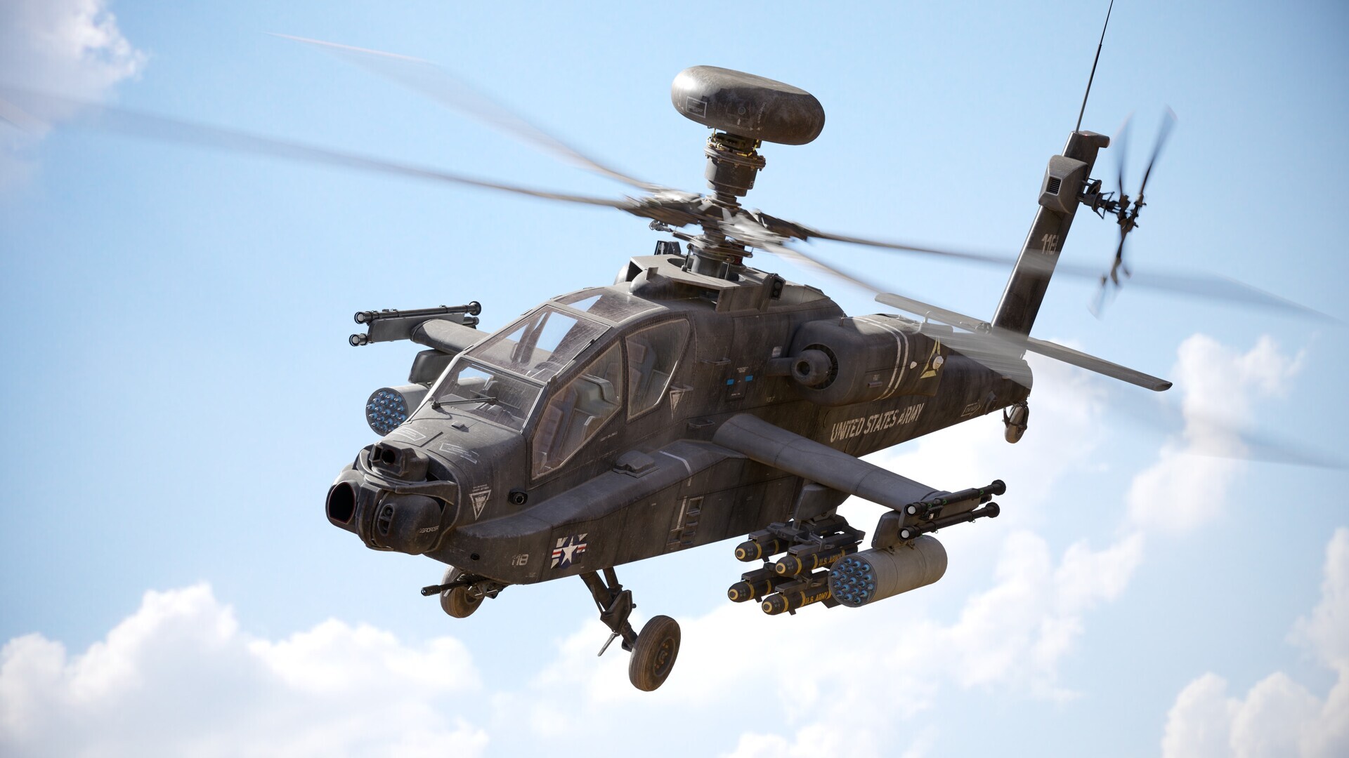 ArtStation - AH-64D Apache Longbow