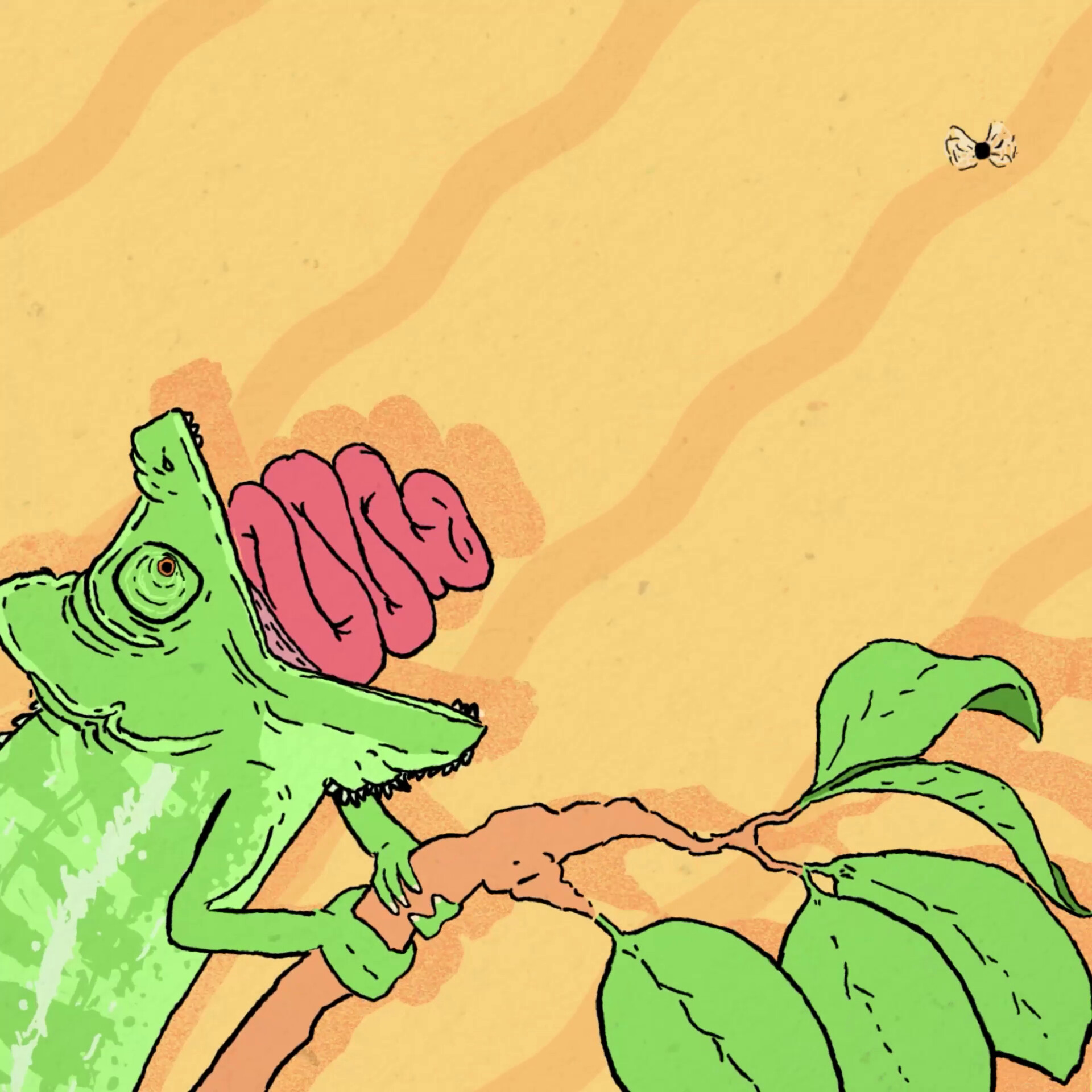 ArtStation - Dancing Chameleon