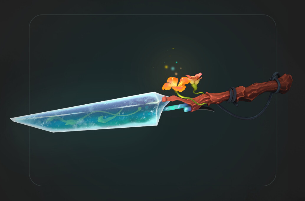 ArtStation - Floral Sword