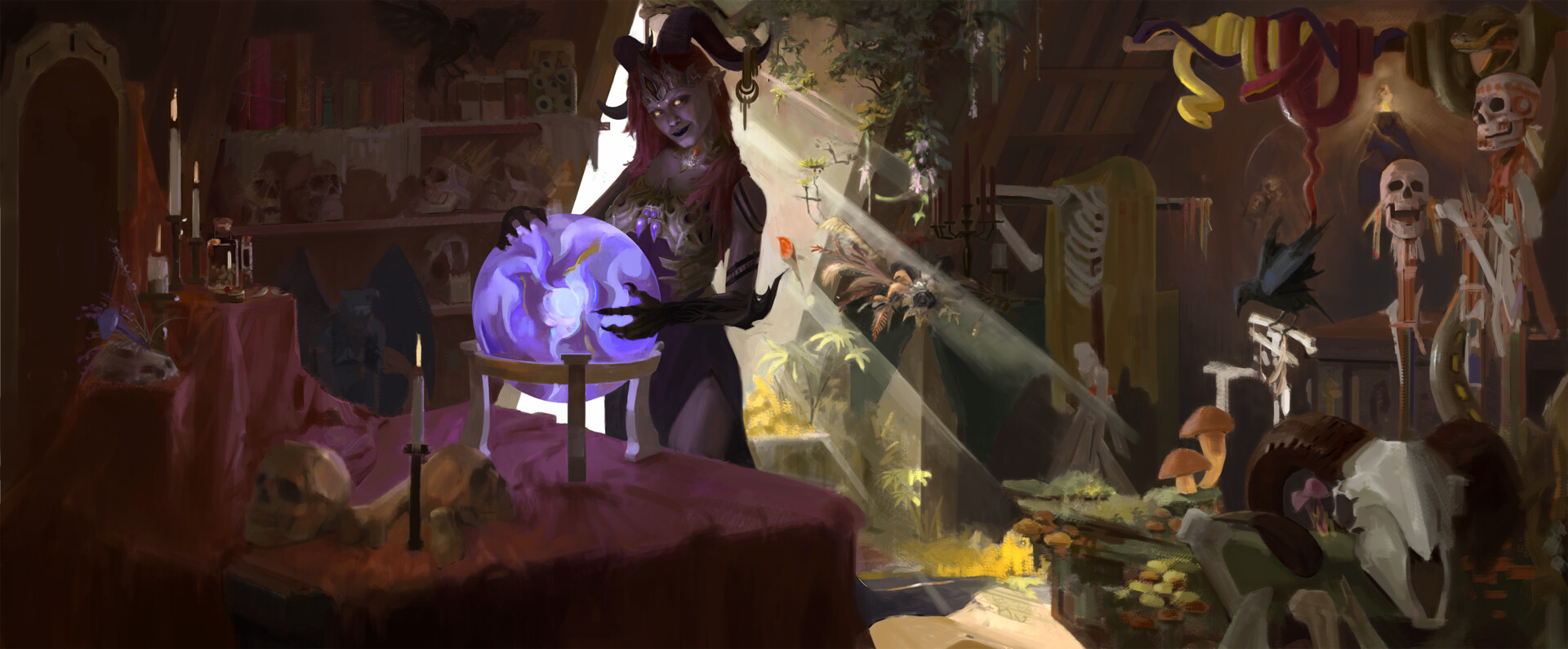 ArtStation - Goat witch