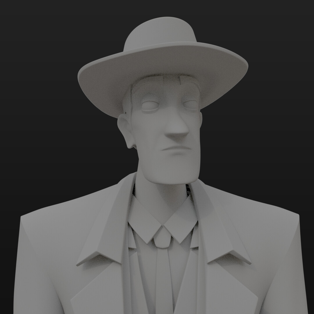 ArtStation - Man in suit