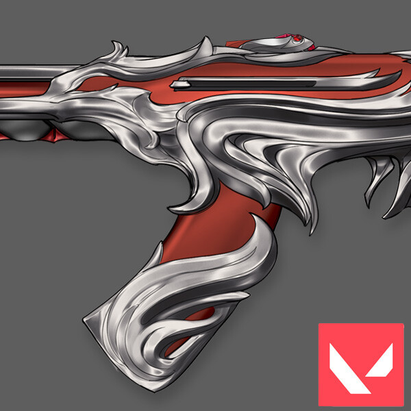 ArtStation - VALORANT // BP EP.4 // ACT II Lycan's Bane (Vandal) Concept