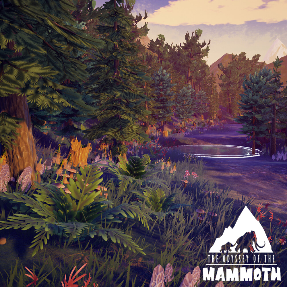 ArtStation - The Odyssey of the Mammoth - Environment Art