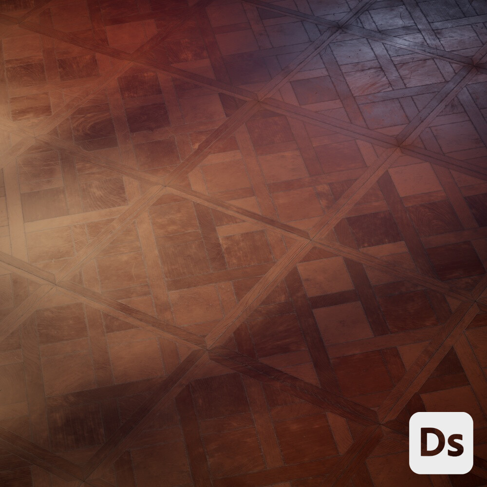 ArtStation - Fancy wooden floor