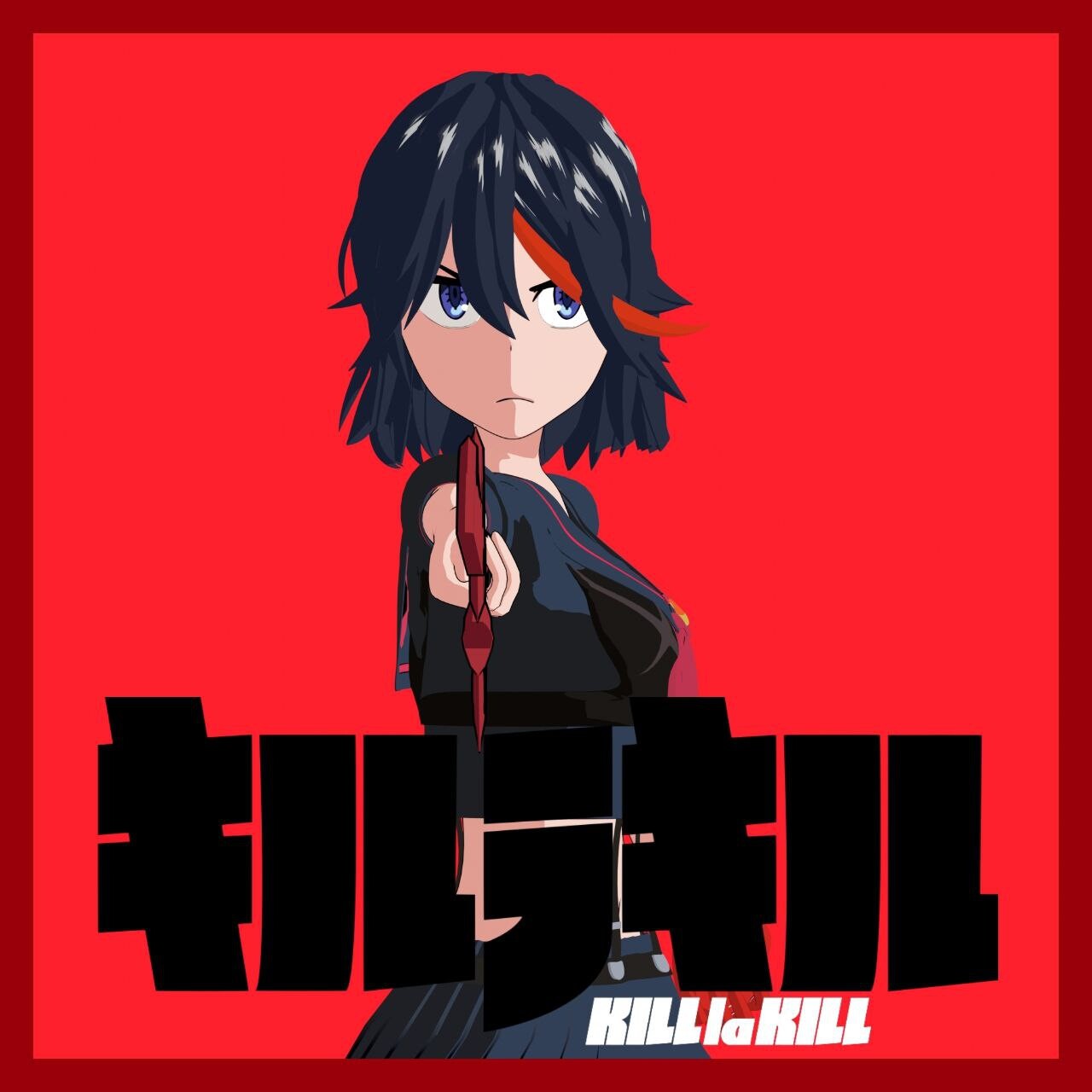 ArtStation - 3D Fan art: Ryuko from Kill la kill