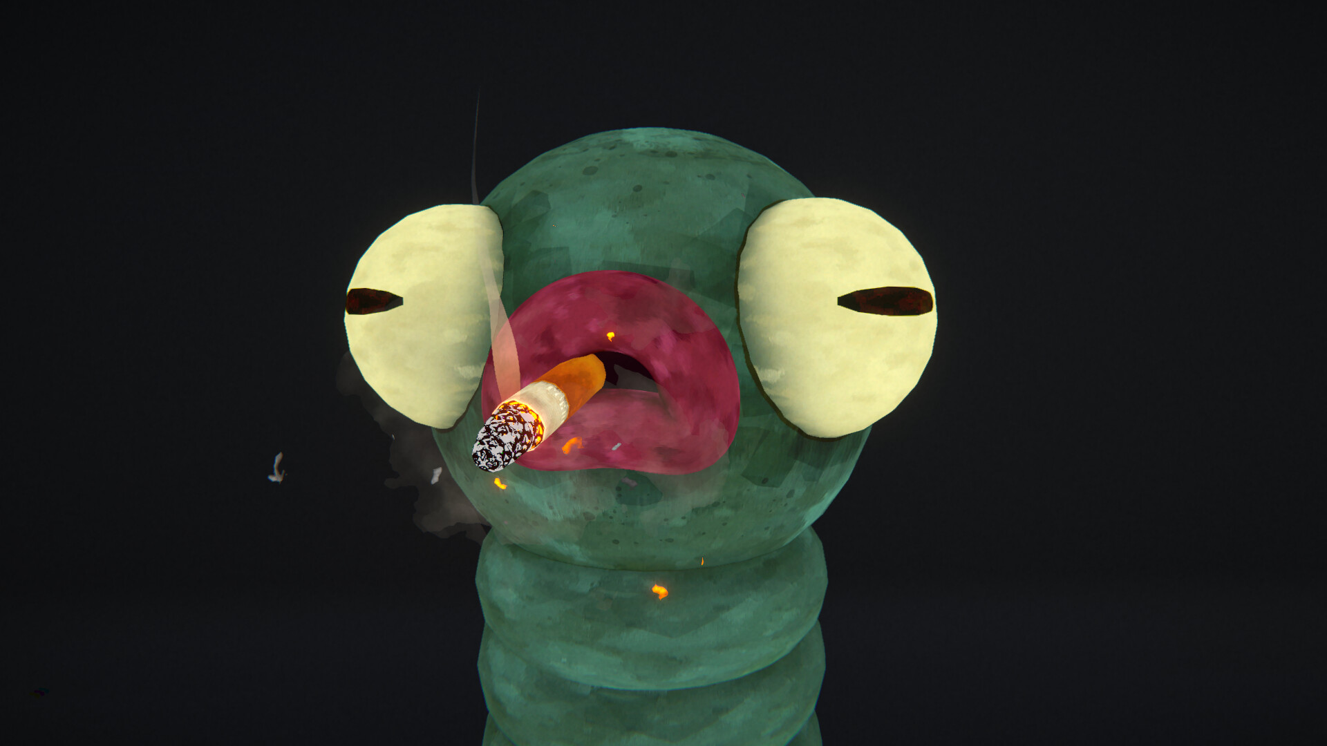 ArtStation - Stylized Character and Smoking VFX