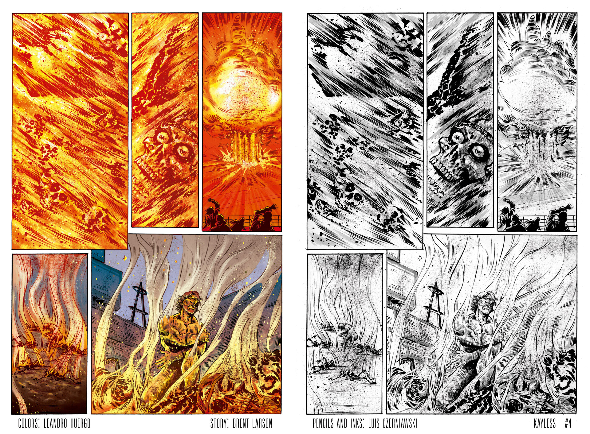 ArtStation - kayless #4 colors. Pencils and inks : Luis Czerniawski