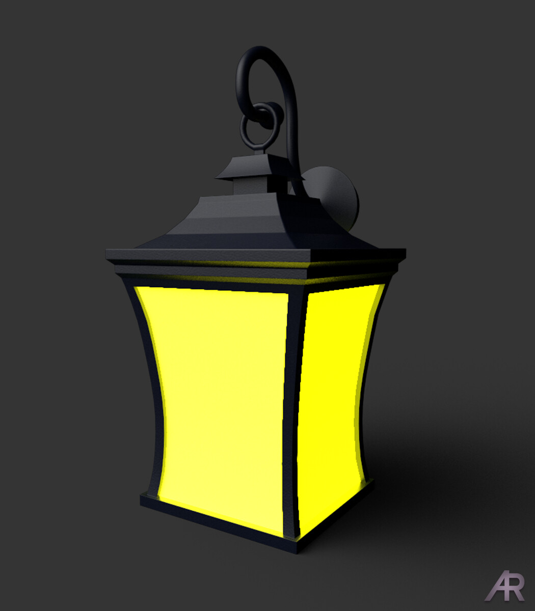 ArtStation - Cartoon Lantern Asset