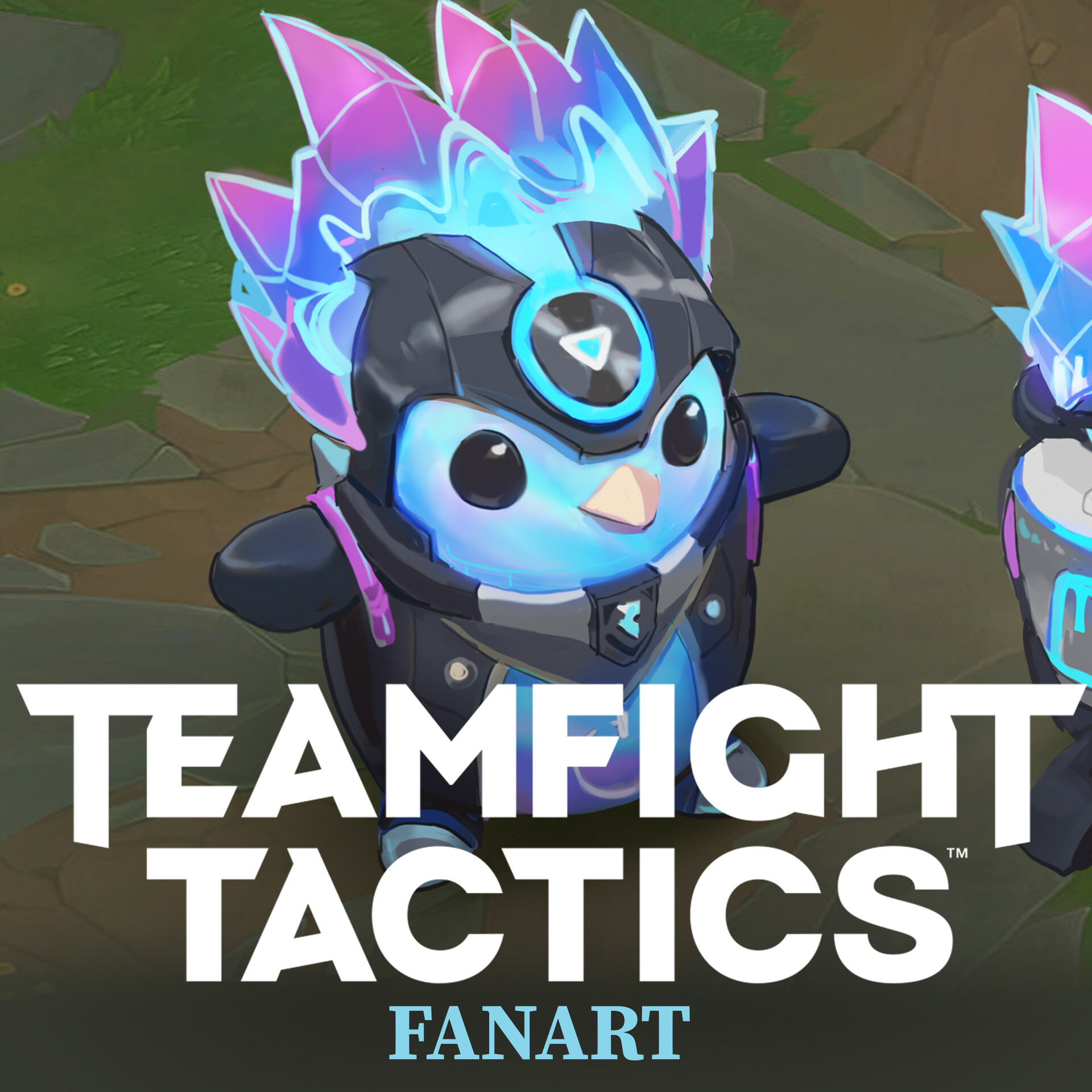 ArtStation - Mega Beats Featherknight | TFT Fan Design + Splash - Neon ...