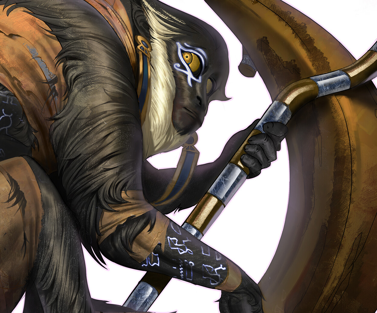 ArtStation - Egyptian Guenon