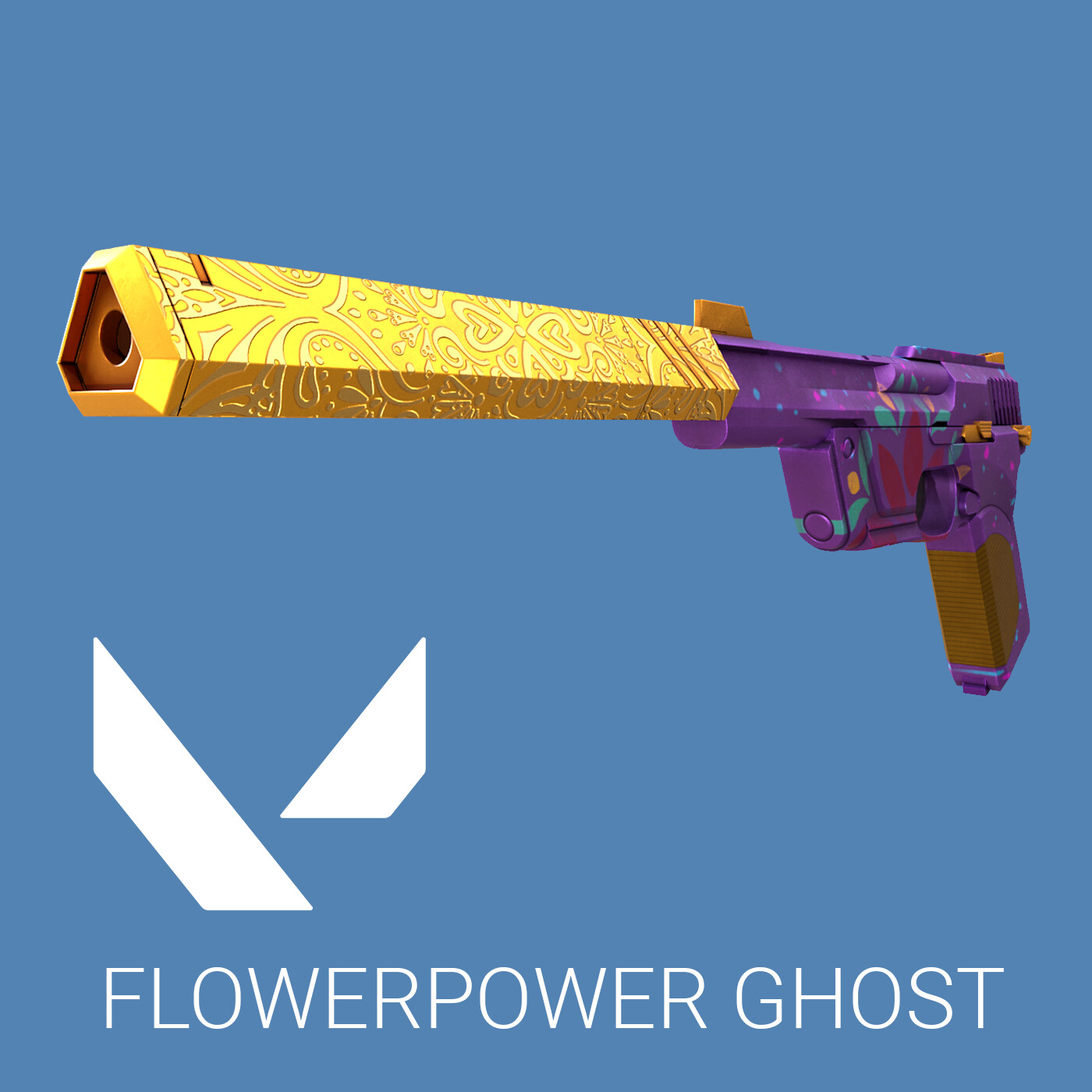 ArtStation - FLAWERPOWER GHOST - Valorant art