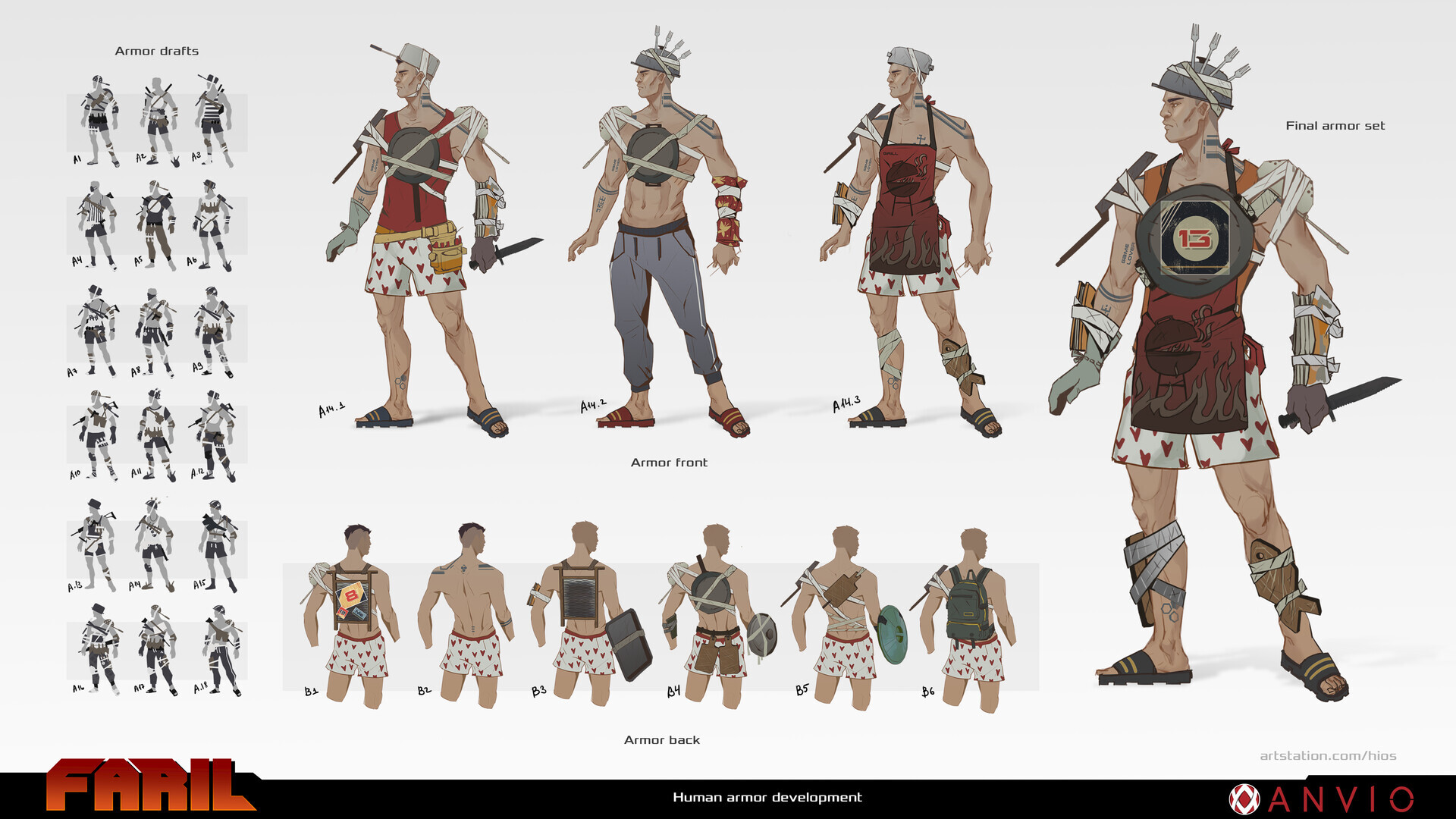 ArtStation - Human character concept