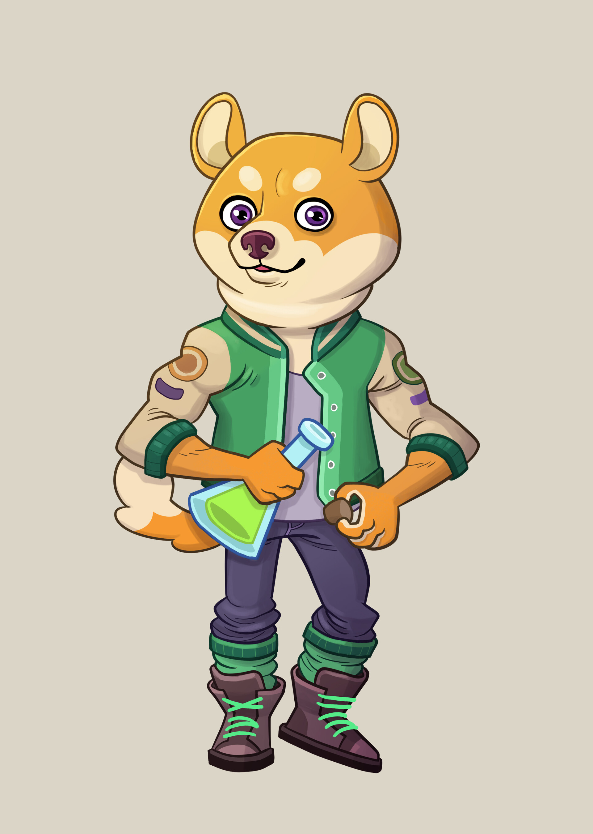 ArtStation - mutant corgi