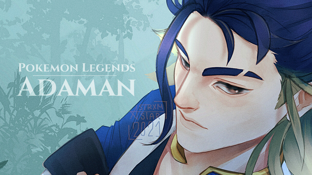 ArtStation - Pokemon Legends Arceus, Adaman