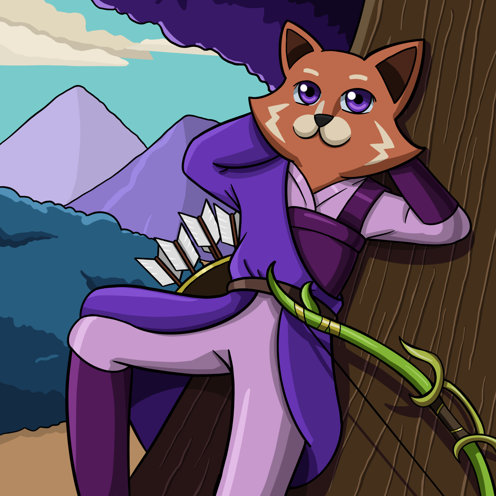 ArtStation - Red panda: Ranger