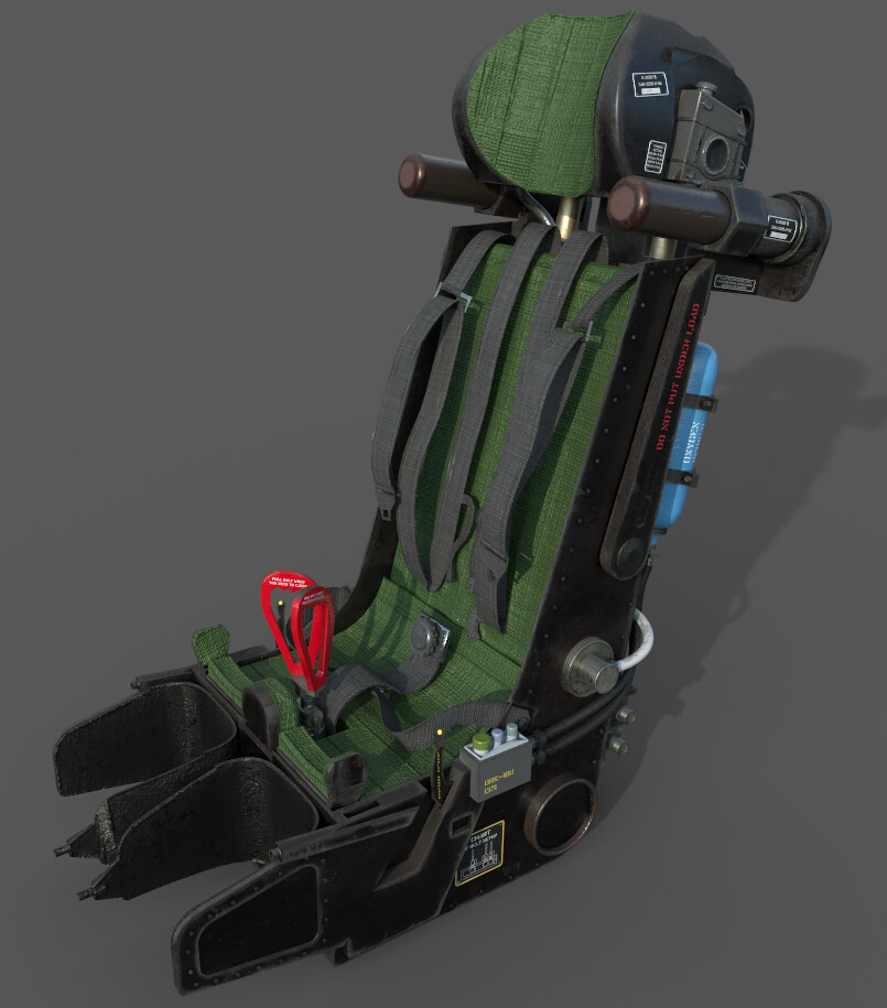 ArtStation - Zvezda K-36DM Ejection Seat