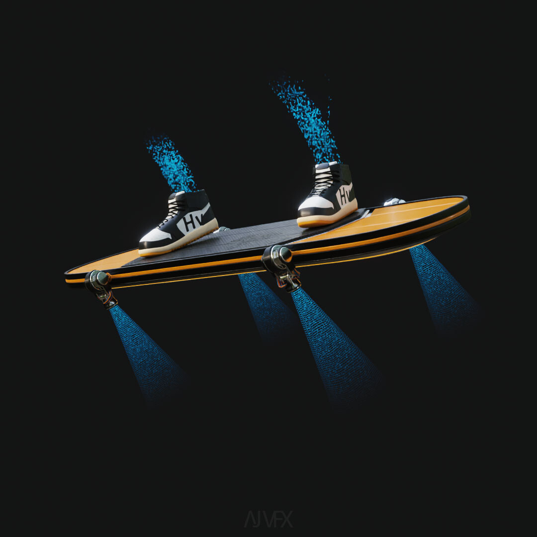 ArtStation - 3D Hoverboard