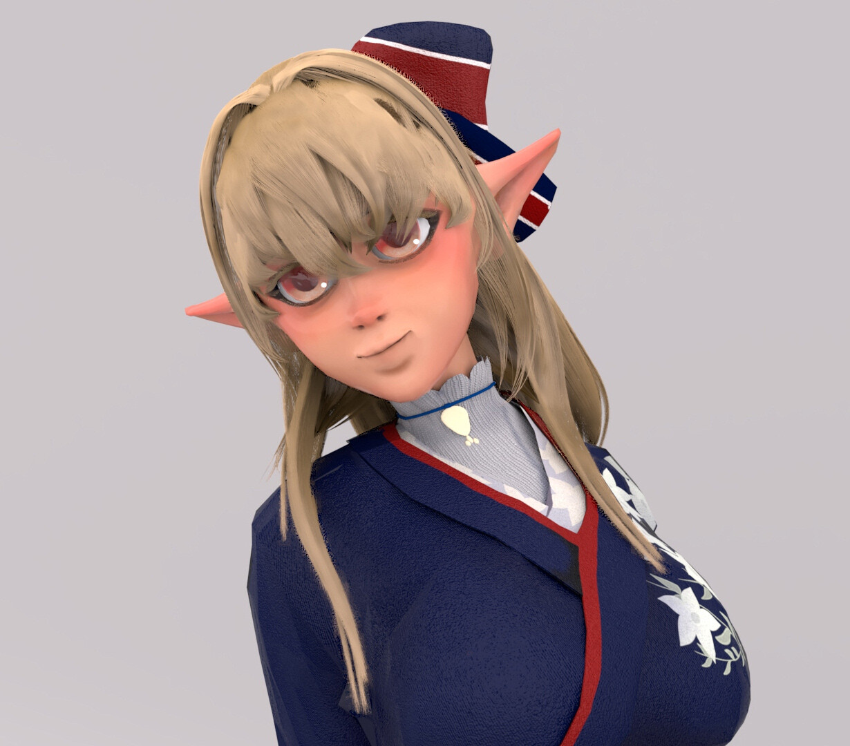 ArtStation - Shiranui Flare - 3D Model