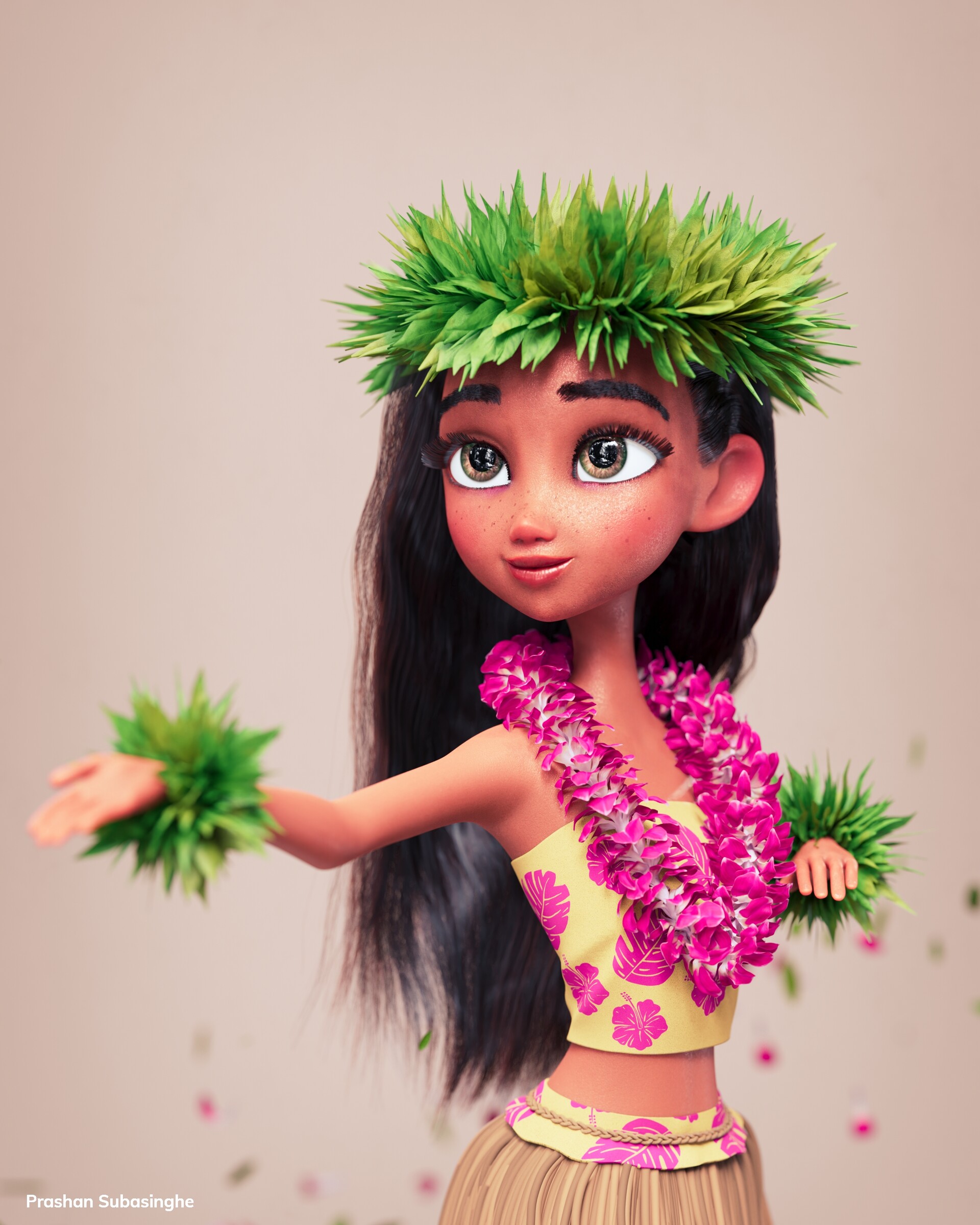 ArtStation - Hula Character Design & Model