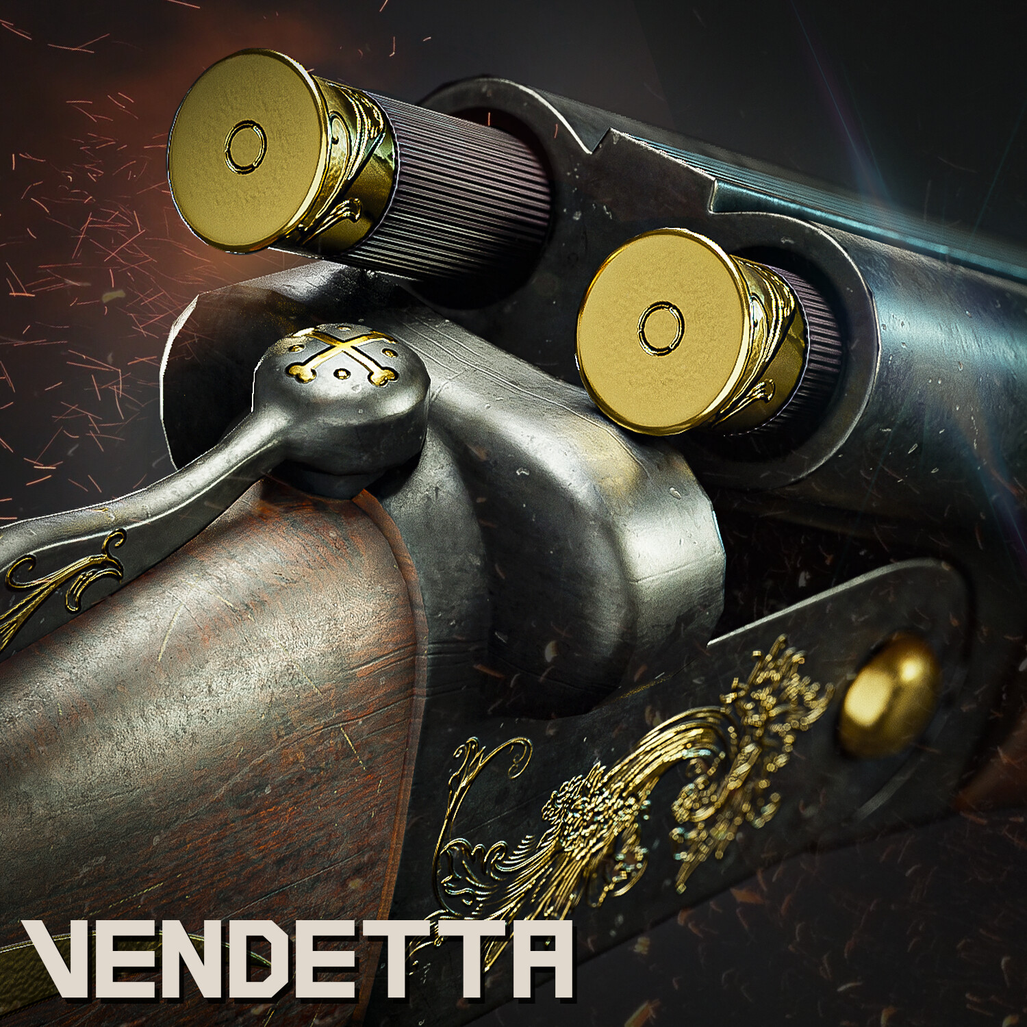 ArtStation - Vendetta shotgun