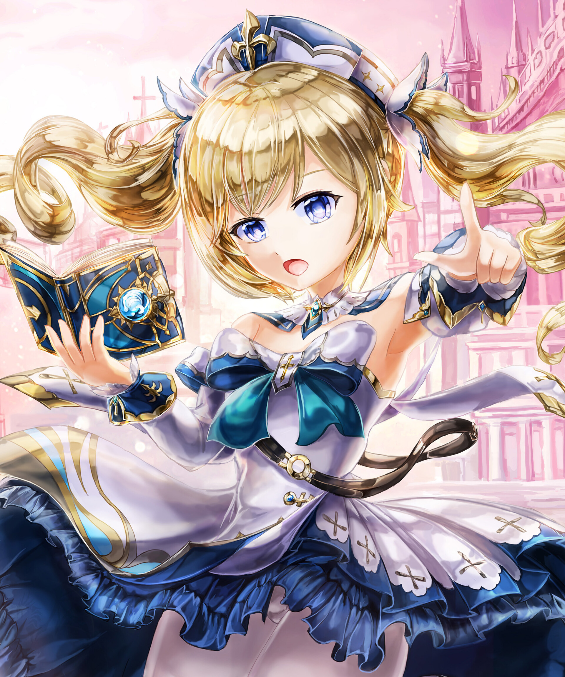 ArtStation - genshinimpact Barbara. 原神 芭芭拉