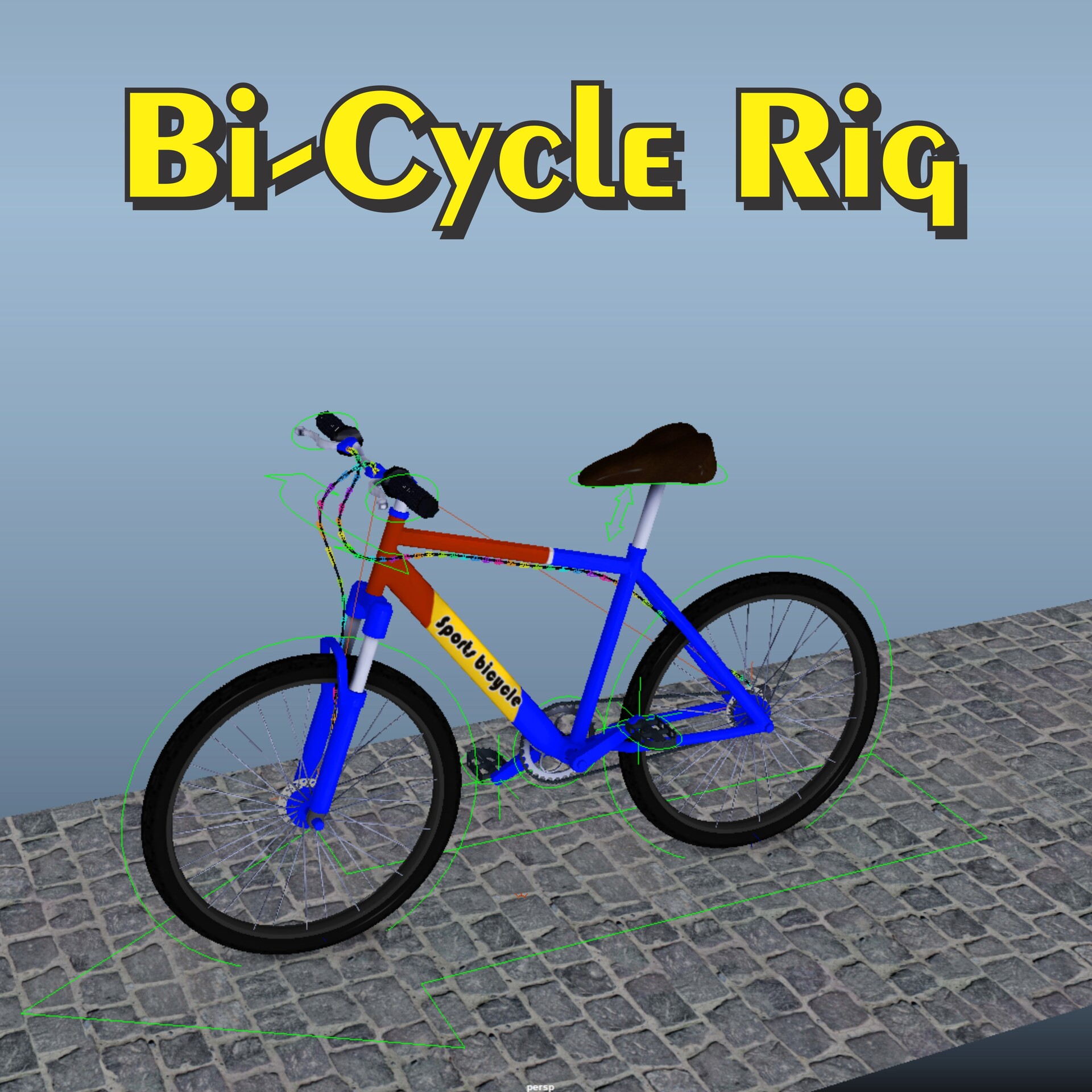 ArtStation - Bi-Cycle Rig