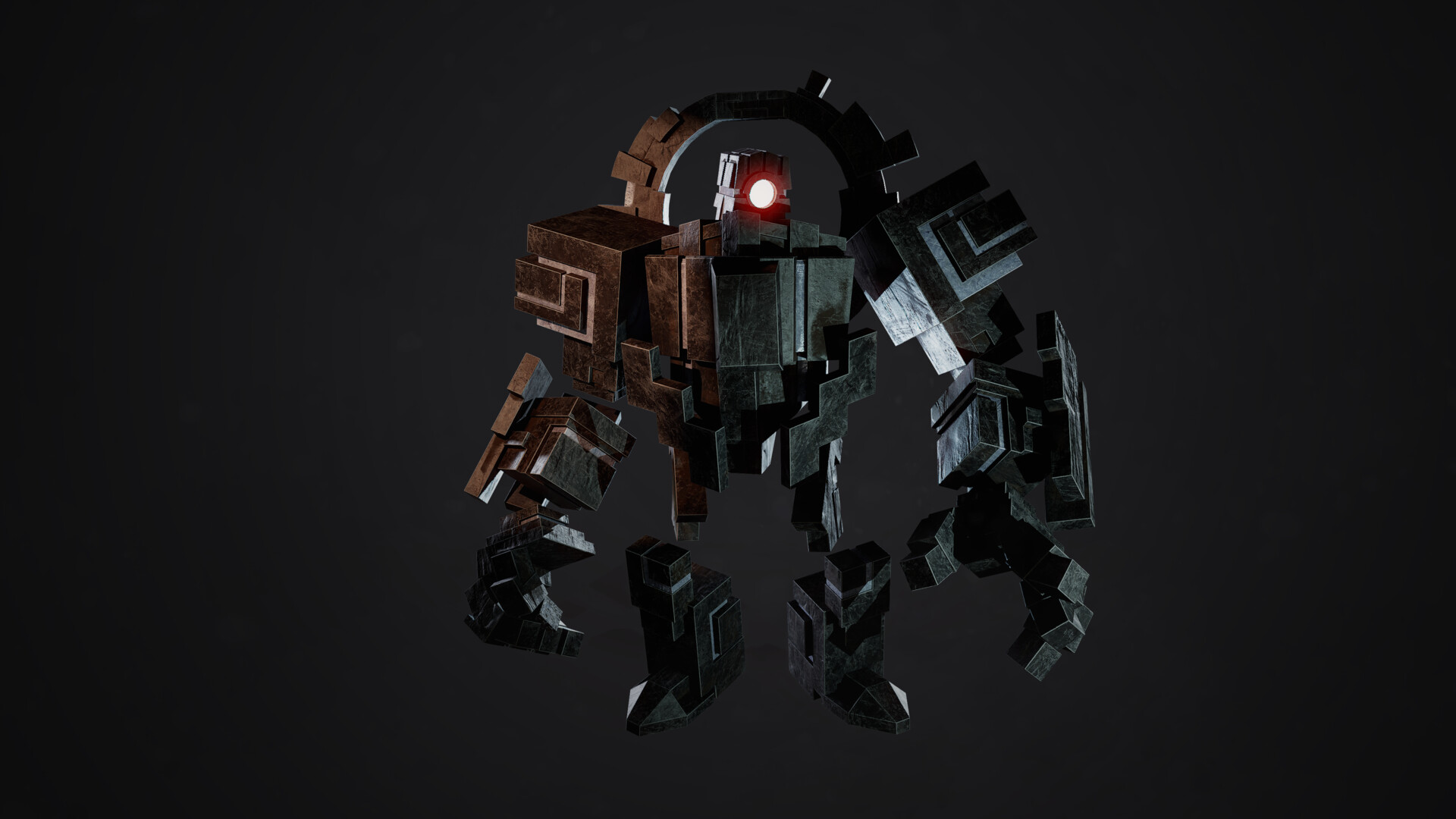 ArtStation - Guard - 3D Character Design (Song of the Lone Assassin)