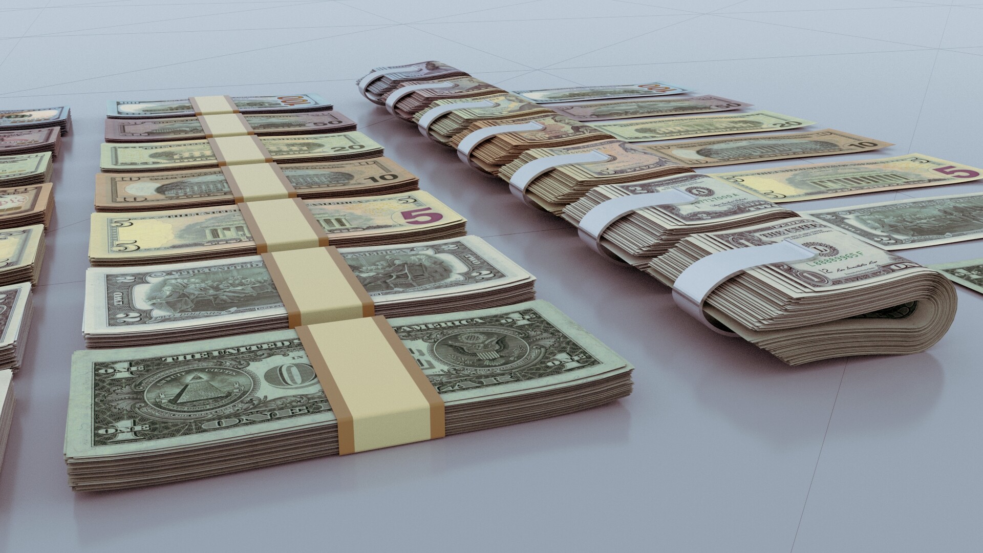 ArtStation - USD Currency Pack