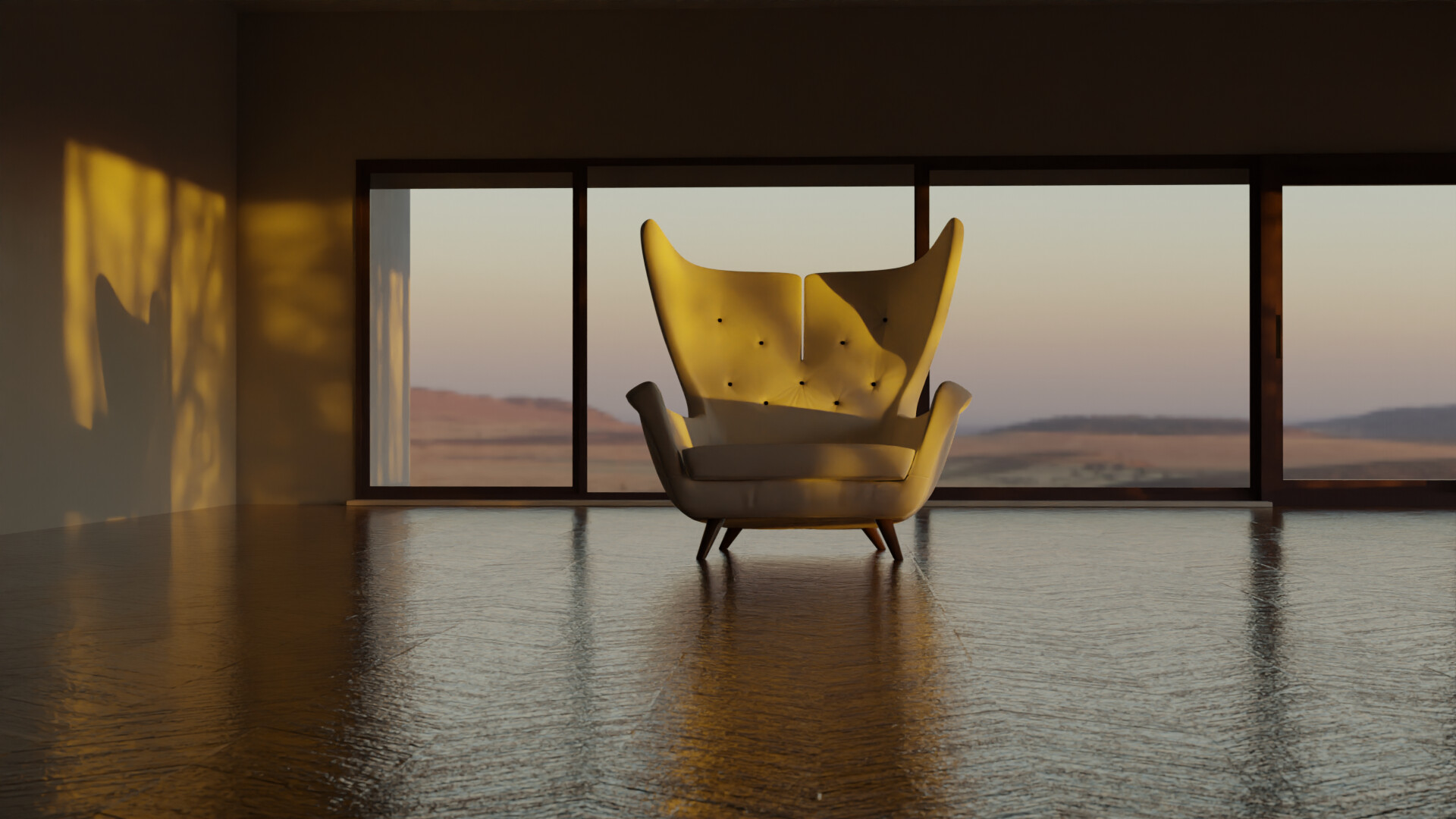 ArtStation - Chair Render Cycles