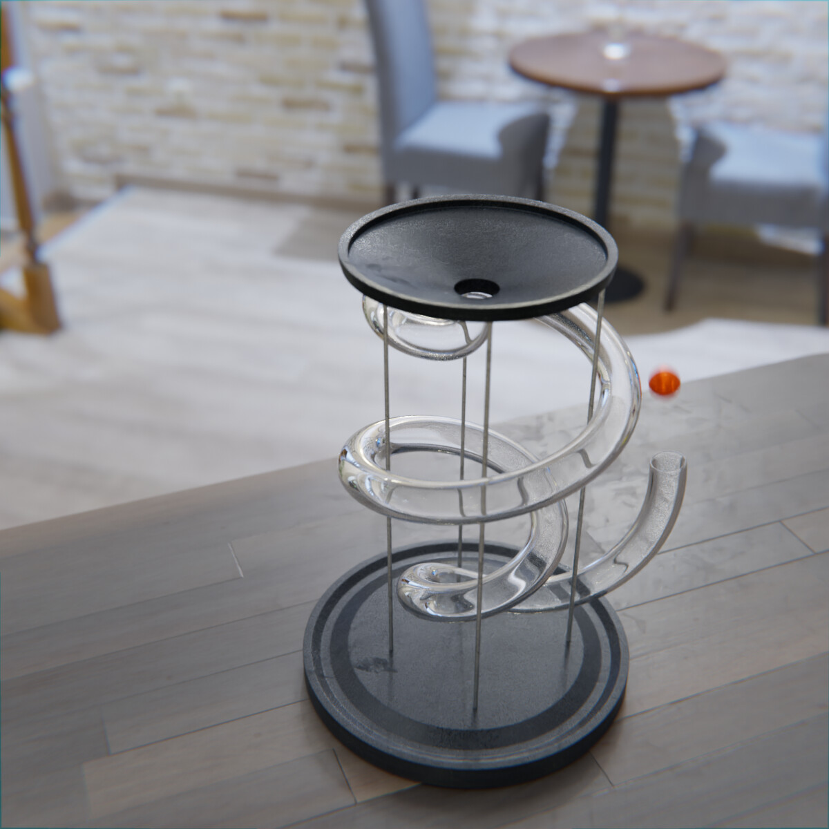 ArtStation - Infinite marble spiral device