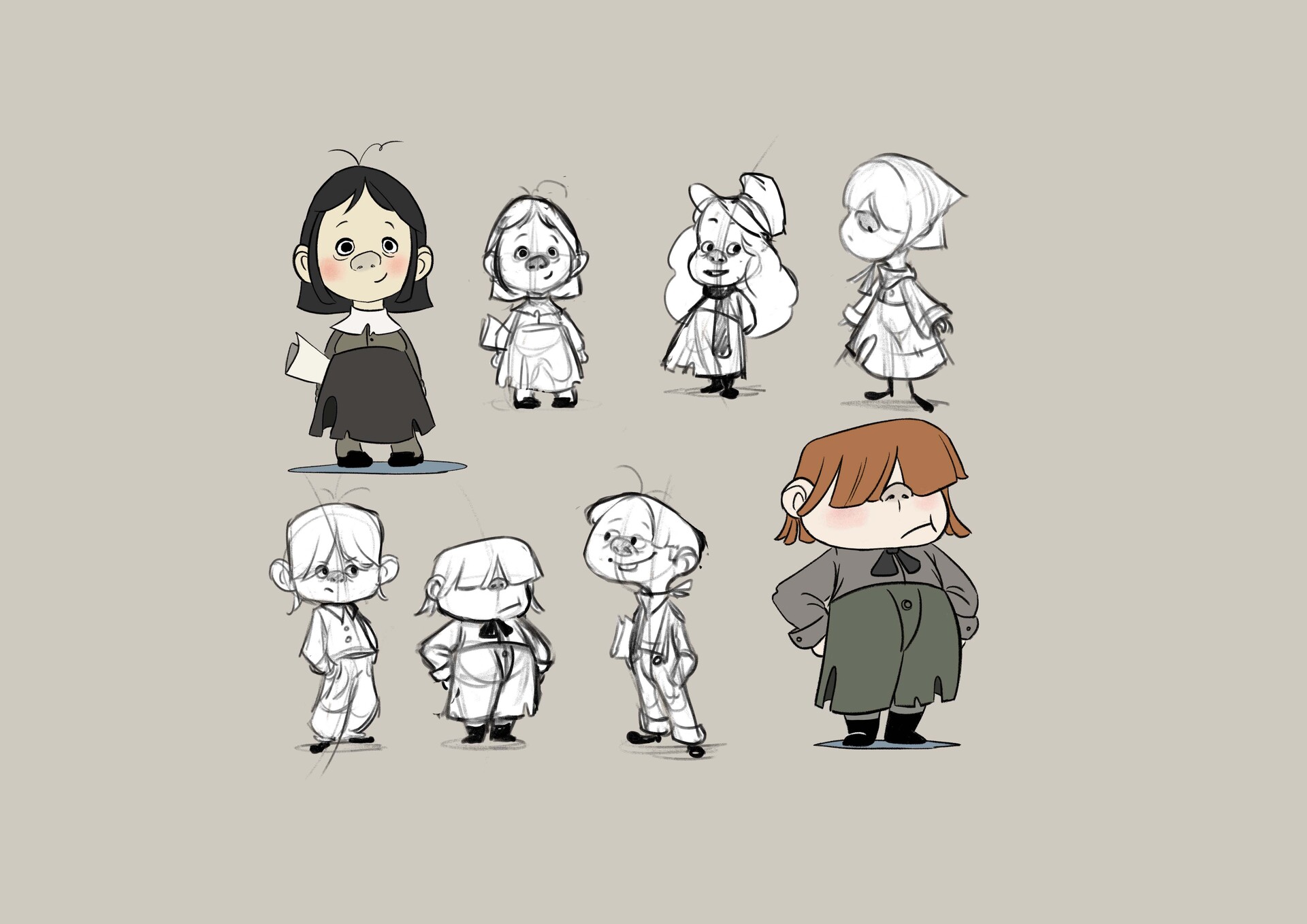 ArtStation - Chara design -gamin- "Klaus"