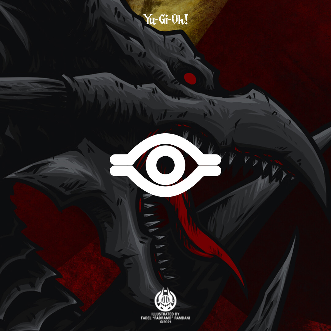 ArtStation - Red Eyes Black Dragon