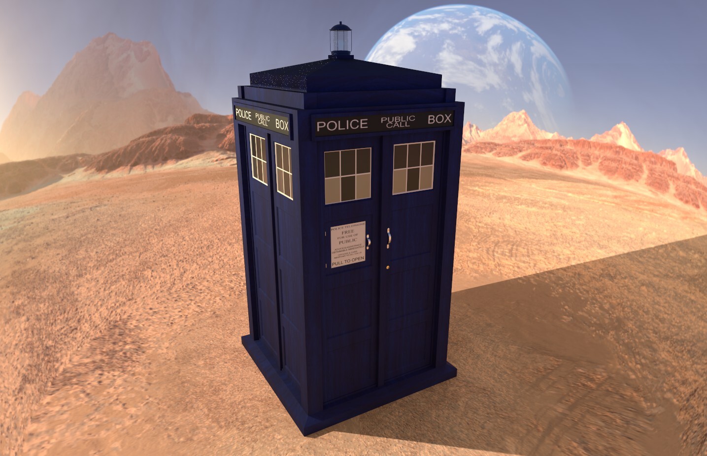ArtStation - TARDIS