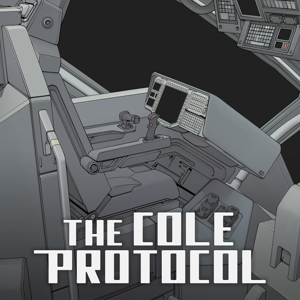 ArtStation - The Cole Protocol, Pelican Interior Concepts