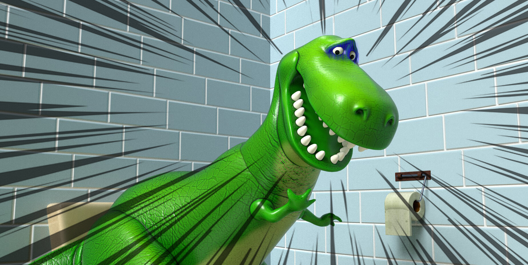 ArtStation - Rex in trouble