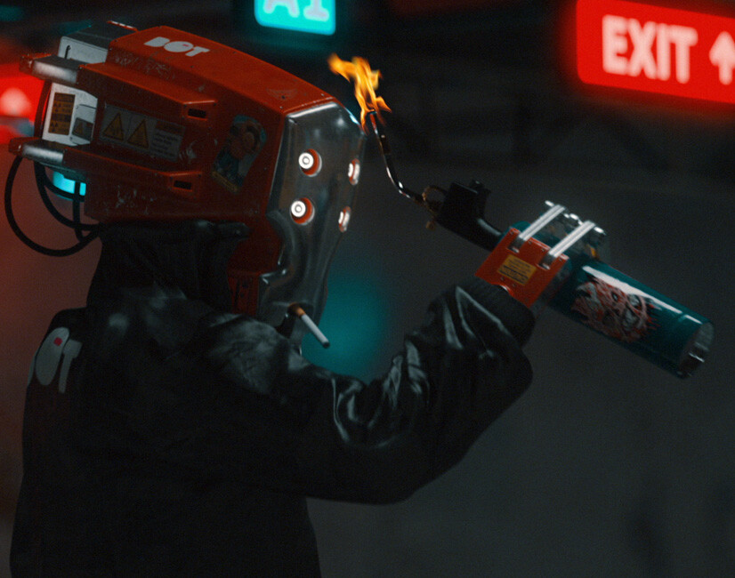 ArtStation - Jebcg Animation | Burning Nowhere Fast