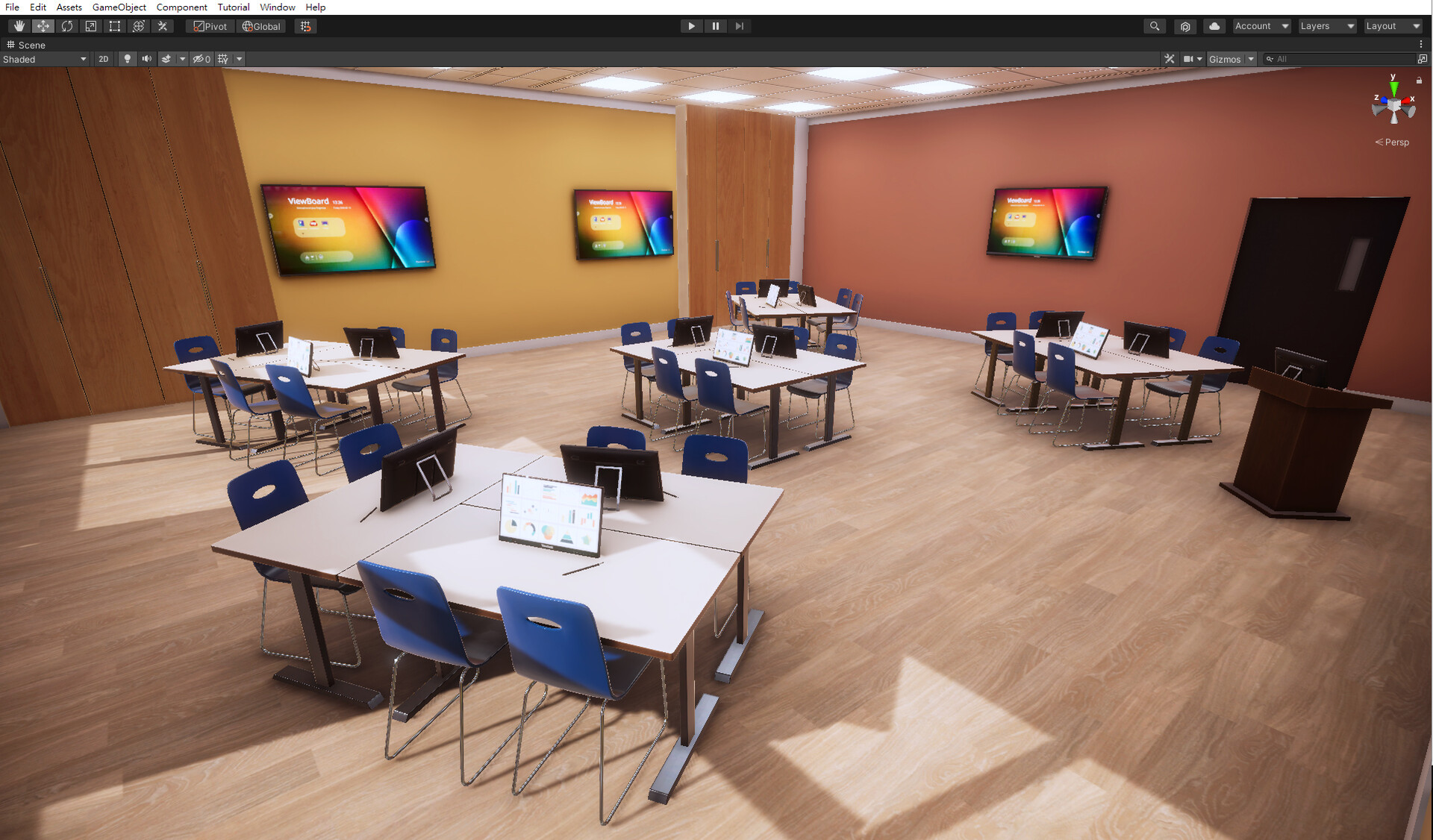 ArtStation - Classroom_Unity