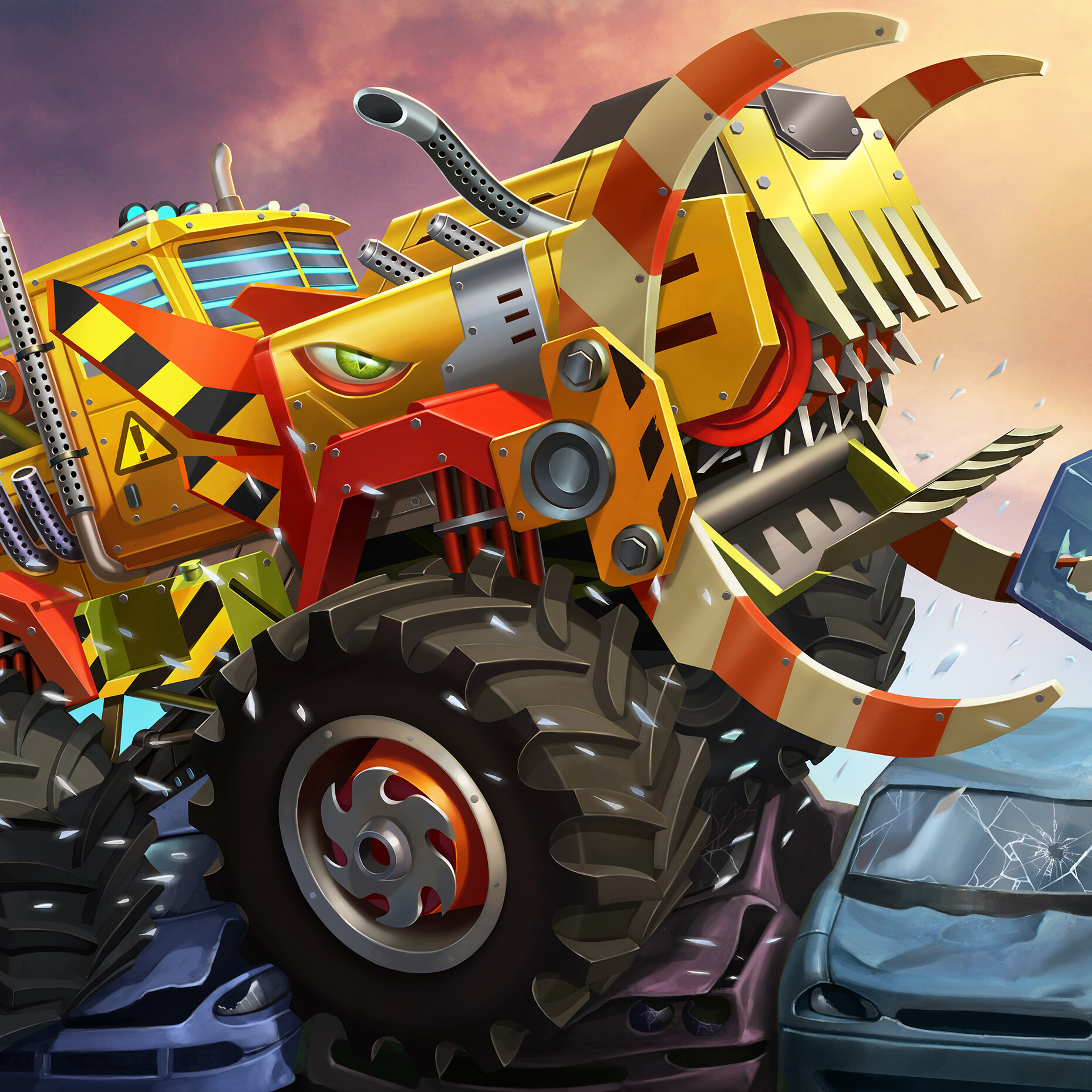 ArtStation - Build Your Own Monster Trucks